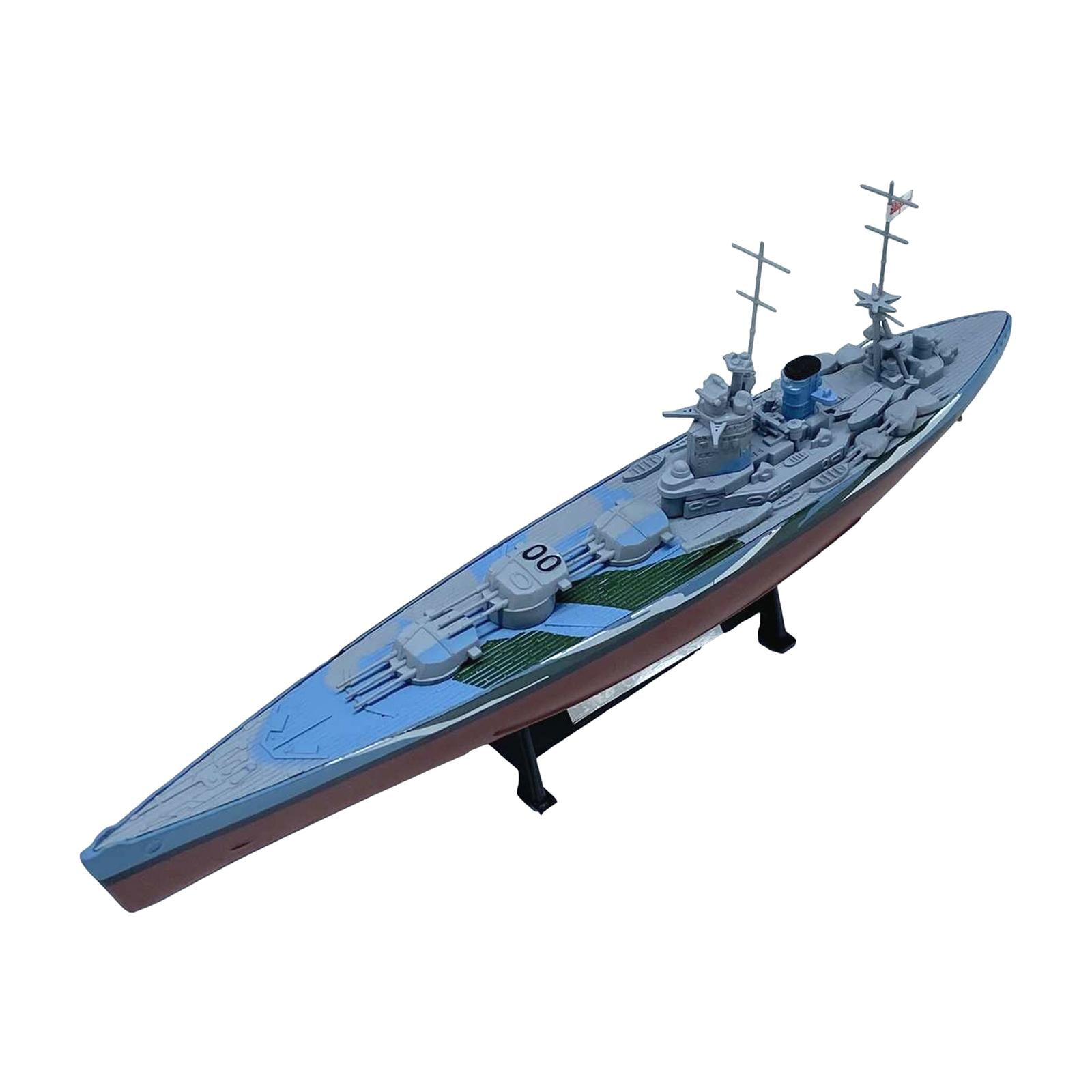 JMLIANG HMS Rodney Battleship Model Nautical Collectible Scale Warship ...