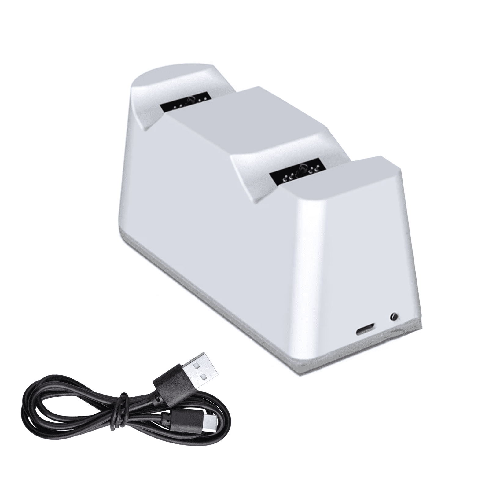 JMLIANG LED Charging Stand for DualSense Controller Fast Charging Dock ...
