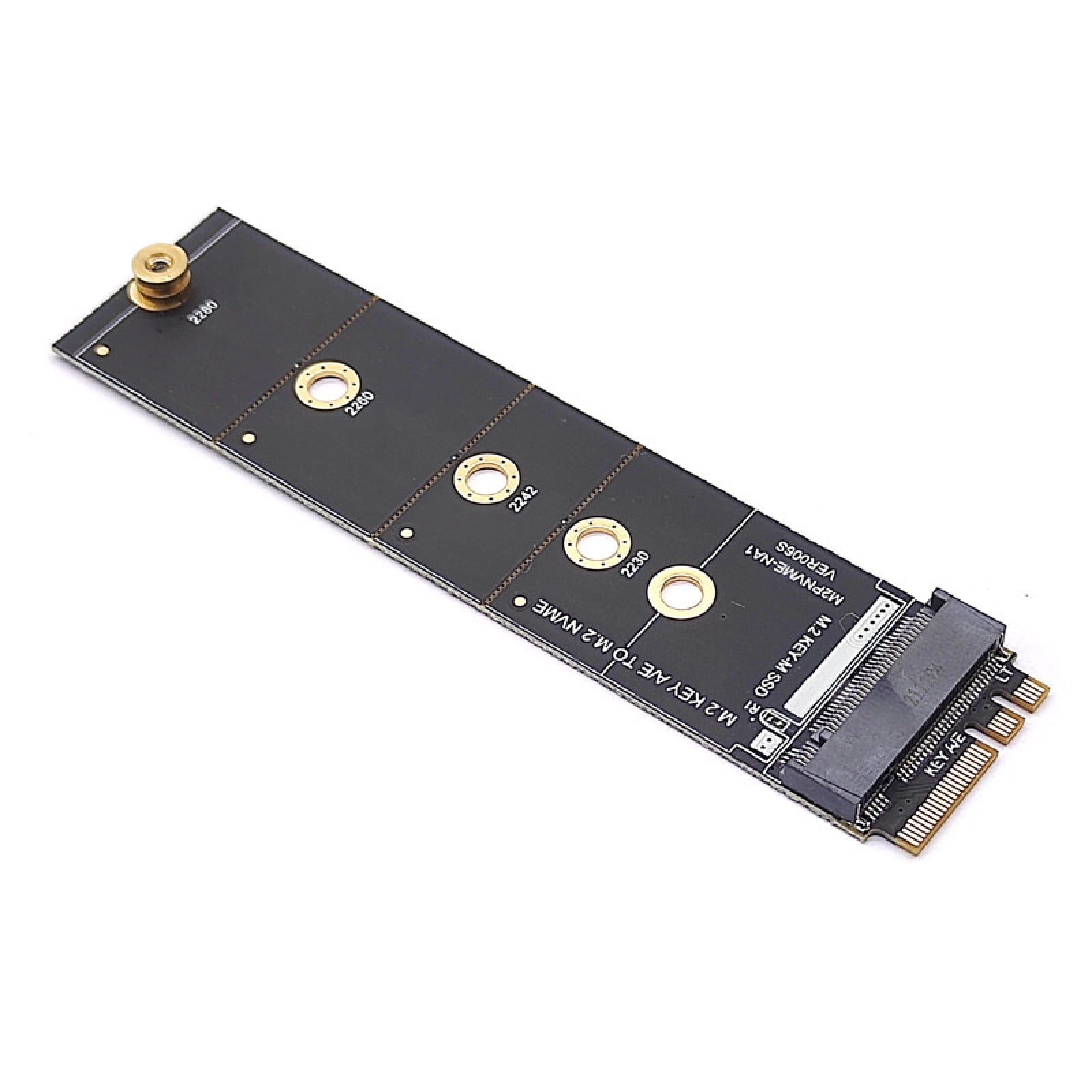 JMLIANG M.2 Key A E to M Key NVMe SSD Adapter Card Convert NGFF SSD ...