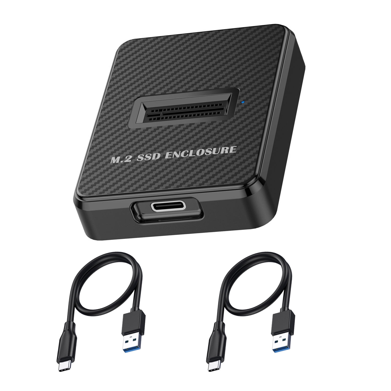 JMLIANG M.2 NVMe/SATA SSD to USB-C Dongle, Easy to Use, Suitable for ...