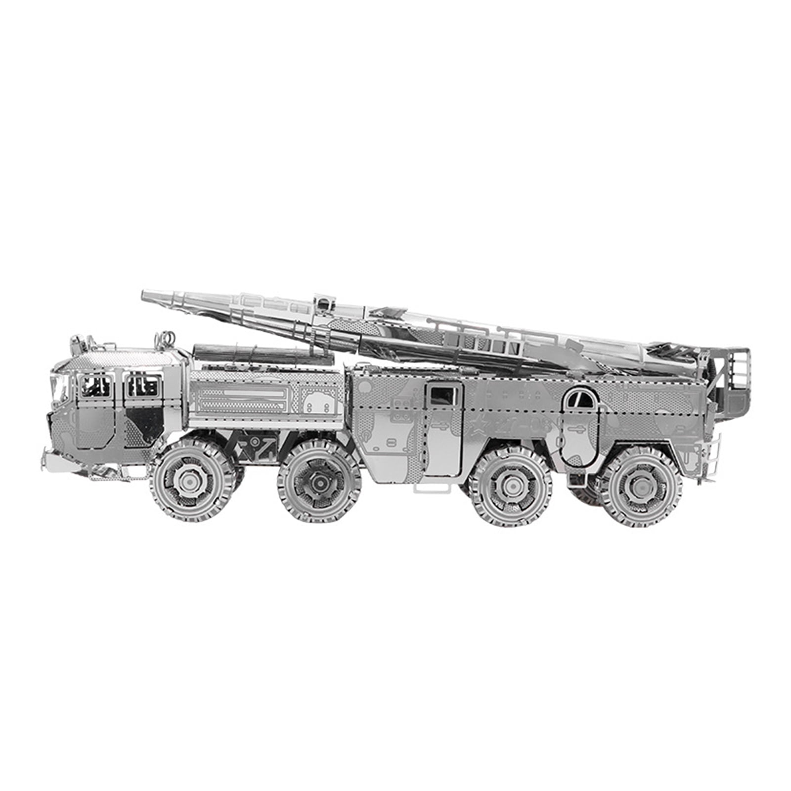 JMLIANG Metal Dongfeng 11 Missile Vehicle Replica Unassembled Kit Scale ...