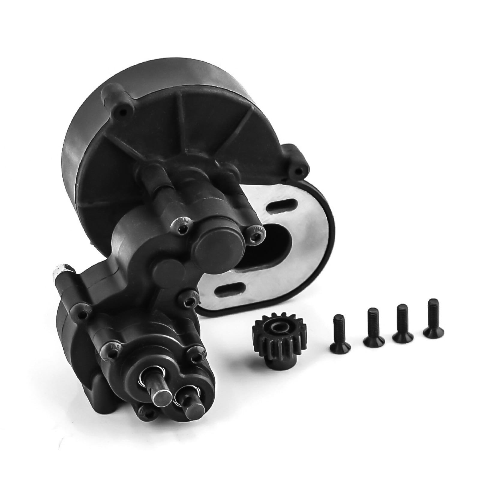 JMLIANG Metal Plastic Center Transmission Gearbox For Axial SCX10 II ...