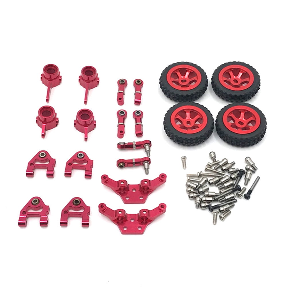 JMLIANG Metal Upgrade Package for WLtoys RC Cars, Featuring Lightweight ...
