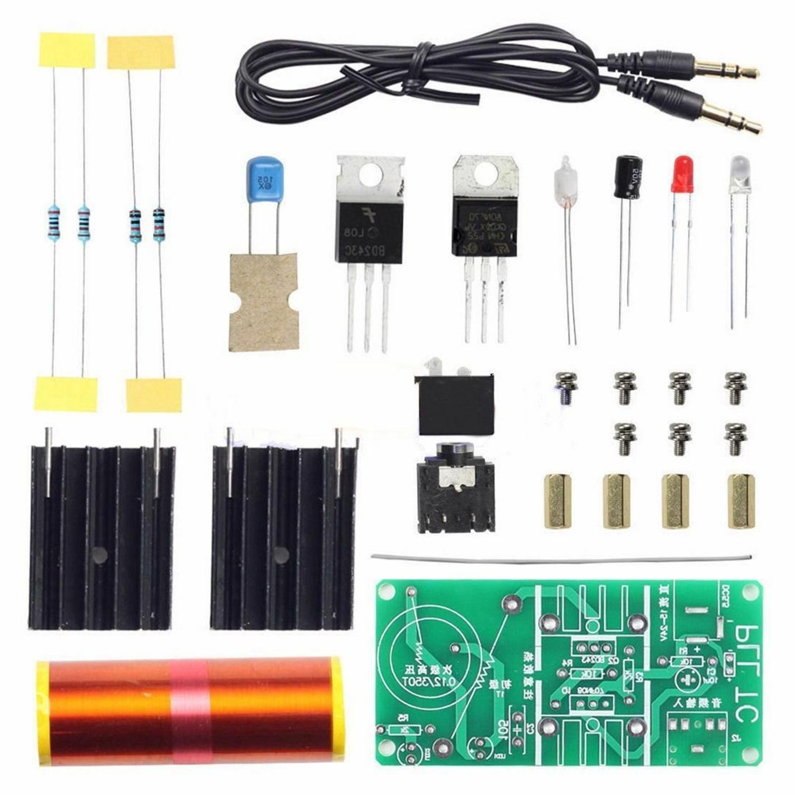 JMLIANG Mini Coil Kit for Music Playback Quality Sound via Plasma Arc ...