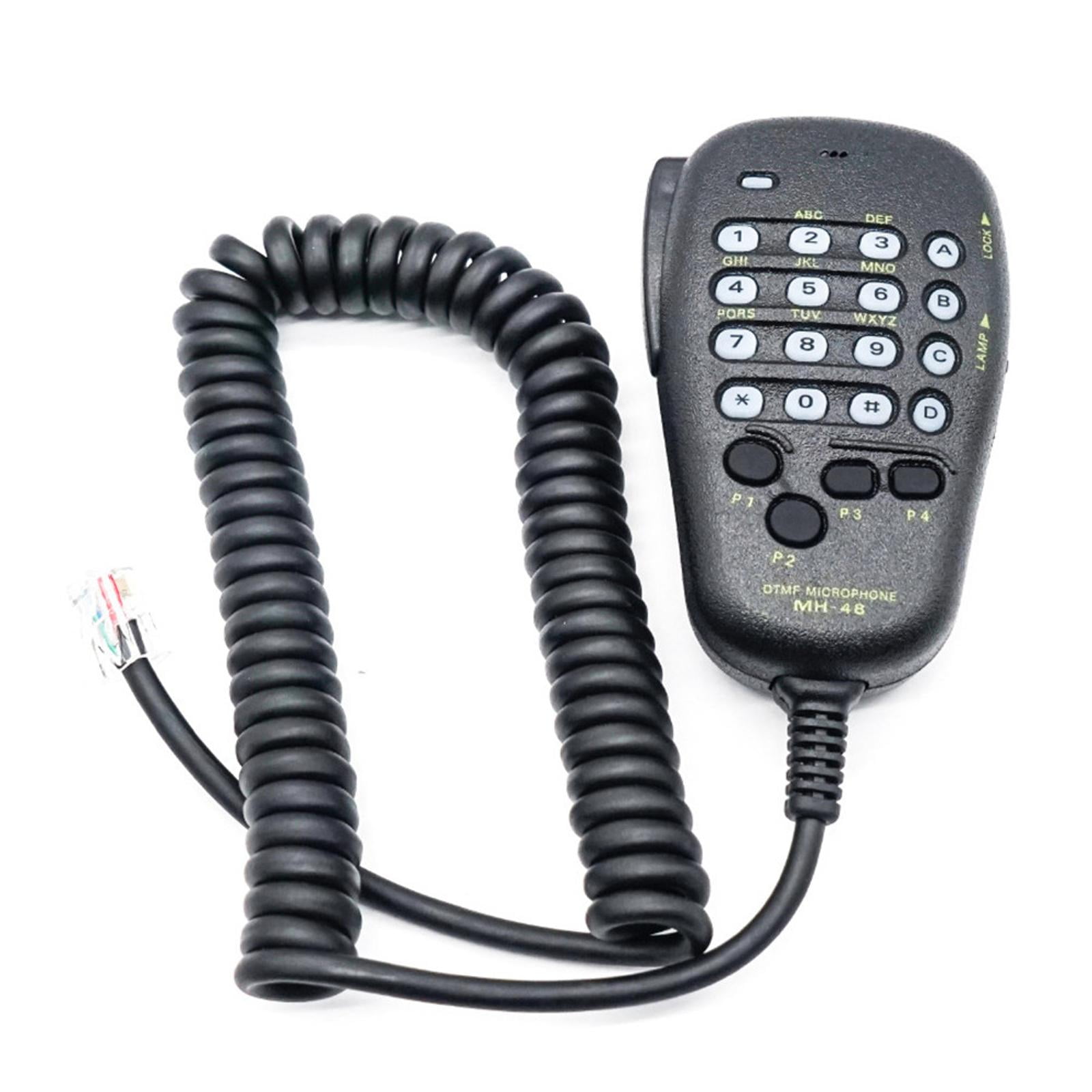 JMLIANG New MH-48 Remote Control Mic for Yeasu Radios Illuminated ...