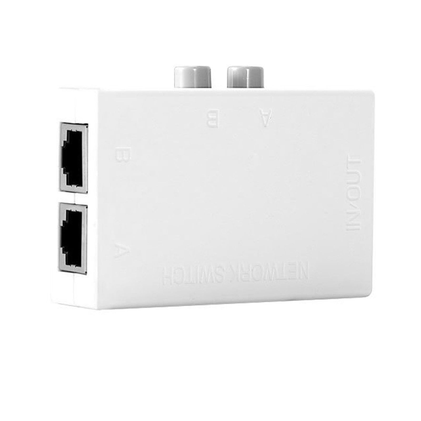 JMLIANG No Power Needed Network Switch Box for Reliable Intranet and ...