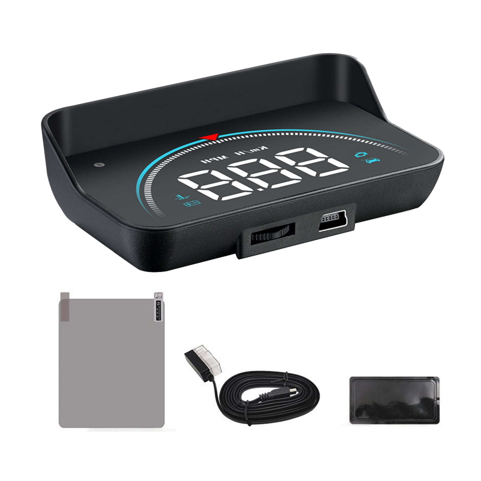 JMLIANG OBD2 HUD for Driving Safety Information Display for PC ABS ...