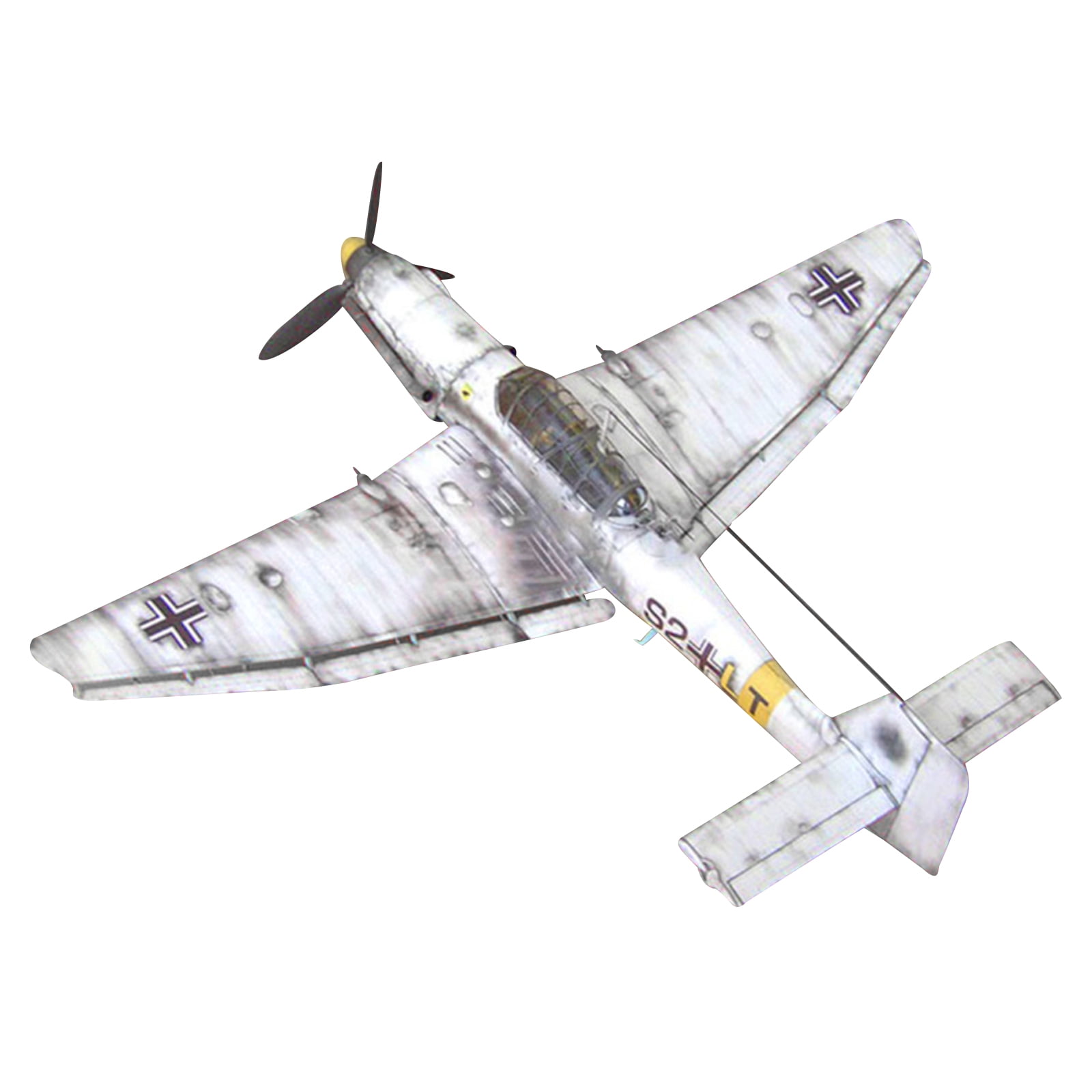 JMLIANG Quality Paper Plane Model Kit for Aviation Collectors Ju-87 D-3 ...