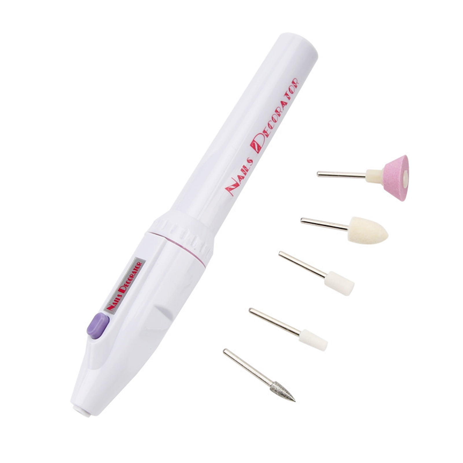 JMLIANG Versatile Nail Shaper for Manicures, 5 Attachments for Dead ...