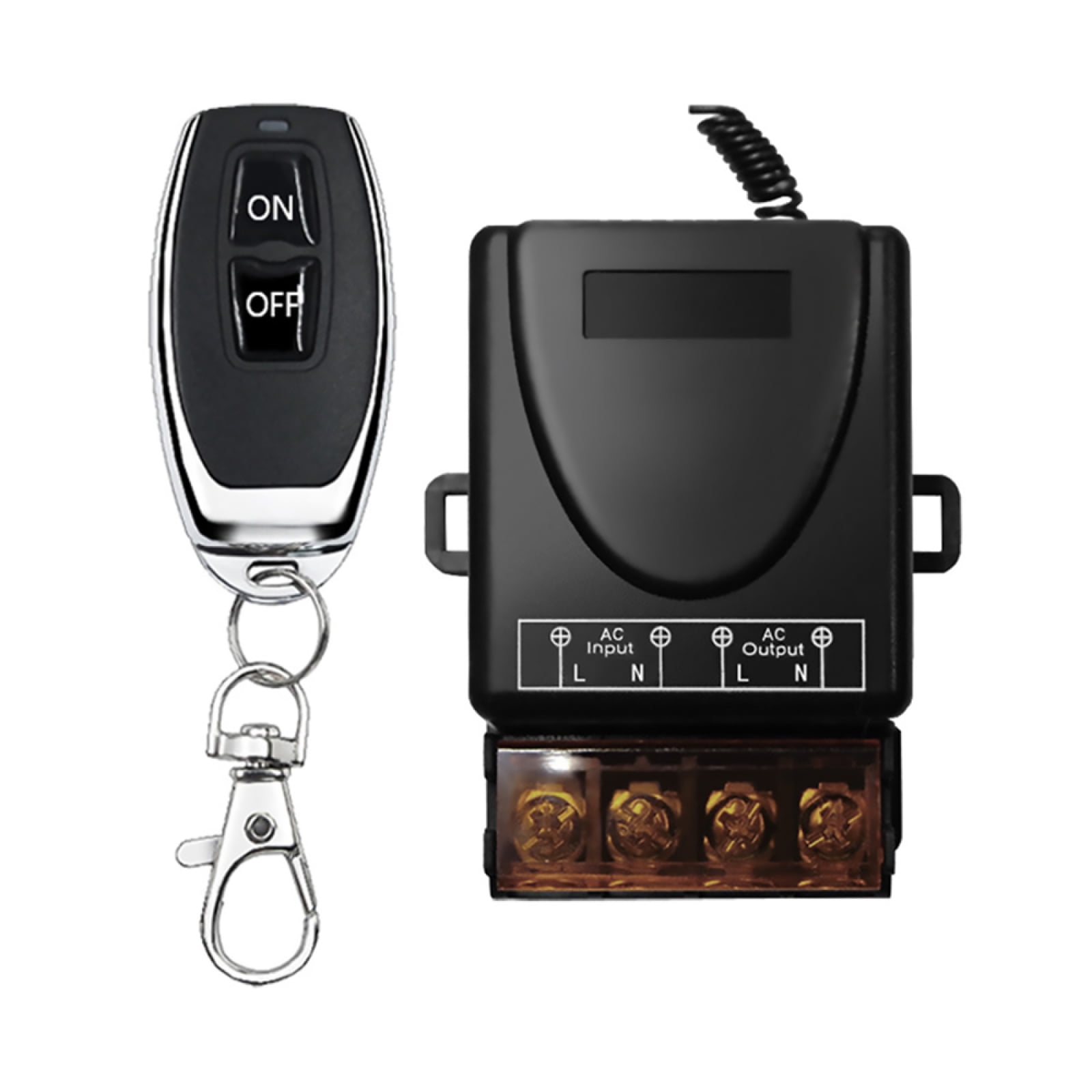 JMLIANG Wireless Remote Control Switch 30A AC 90-256V 433Mhz for ...