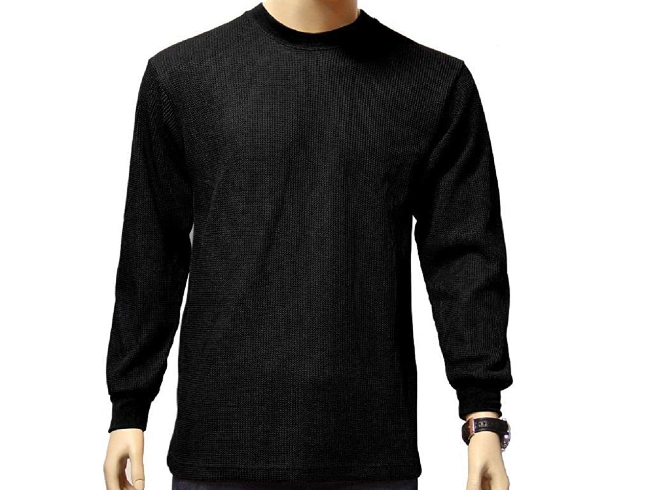 JMR Men's Heavy Weight Long Sleeve Thermal Shirt Crew Neck Top ...
