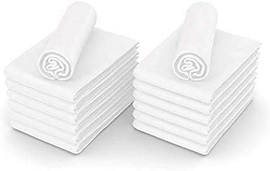 JMR White Classic Cotton/Polyester blend Flat Muslin Draw Bed Sheet ...