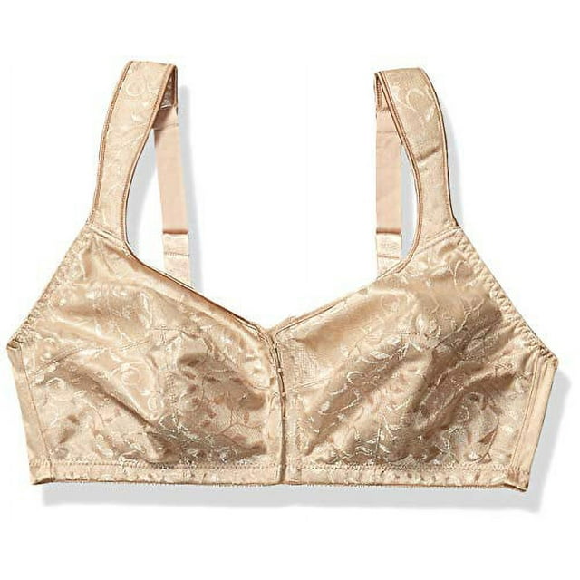 JMS Comfort Cushion Strap Front Close Wirefree Bra (Pack of 2) 2 Nude ...
