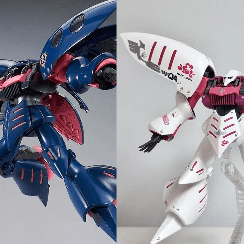 JMS Qubeley Mark-Ⅱ Elpeo Ple Special Machine HG 1/144 AMX-004-2 Assembling Mech Model Kit Action ...