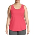 JMS by Hanes Women's Plus Size Shirttail Tank - Walmart.com