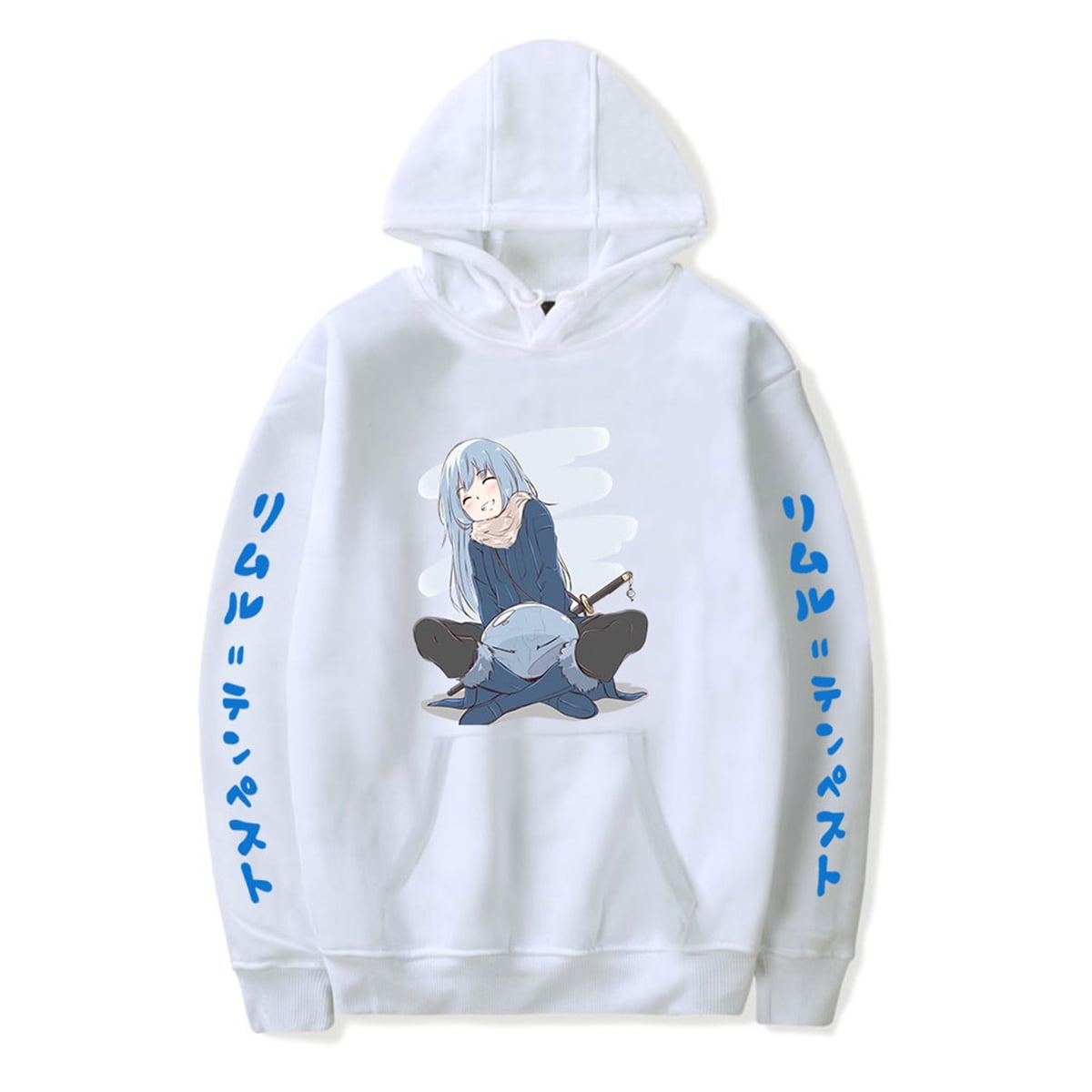 JMSUN Anime That Time I Got Reincarnated As A Slime Hoodie Rimuru ...