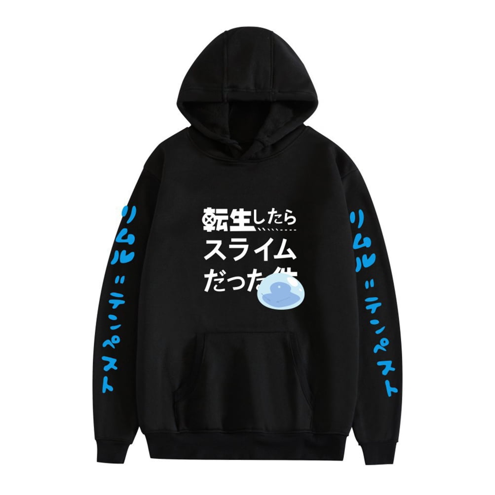 JMSUN Anime That Time I Got Reincarnated as a Slime Hoodie Merch Men ...
