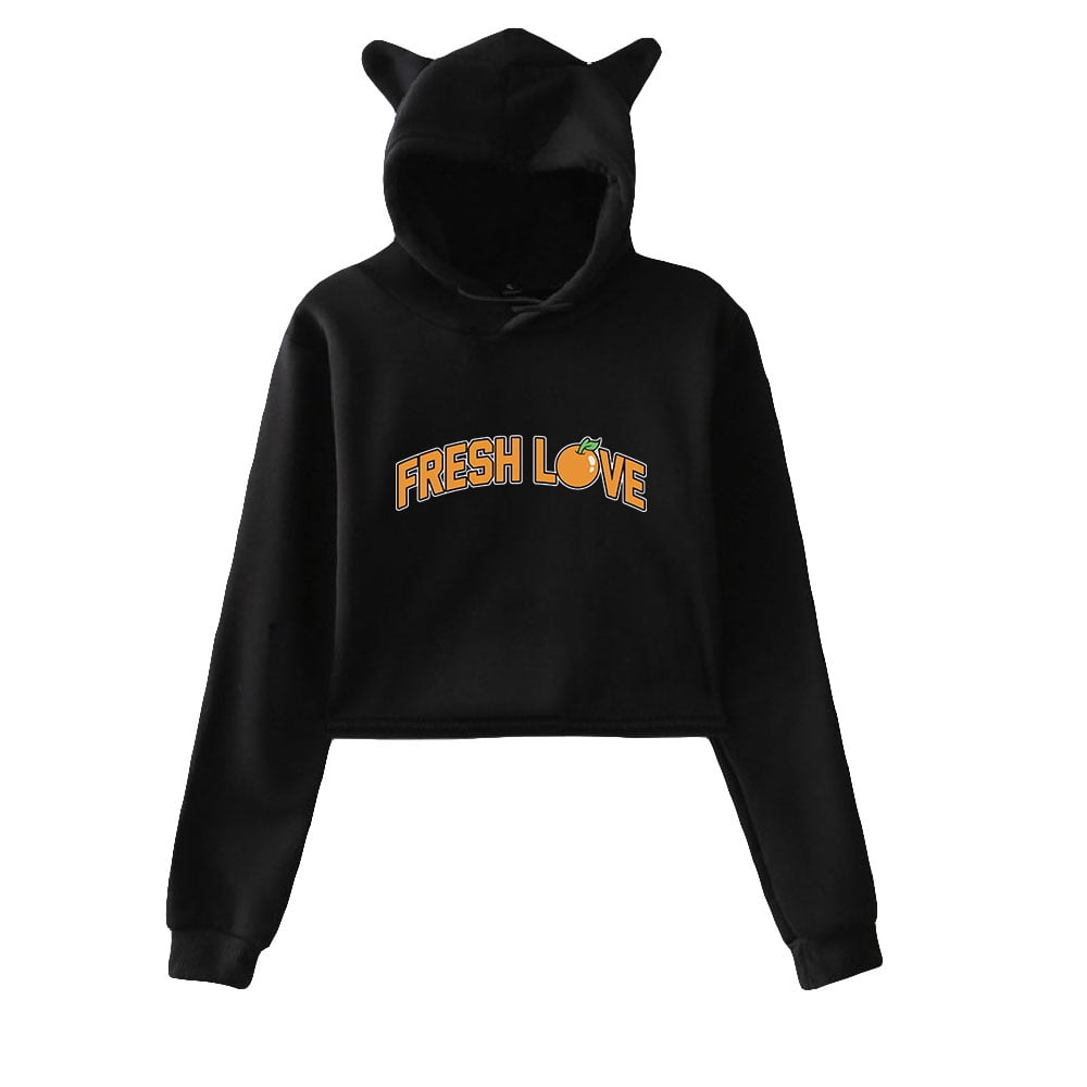 JMSUN Fresh Love Merch Hoodie Sturniolo Triplets Cat Ear Hoodie Womens ...