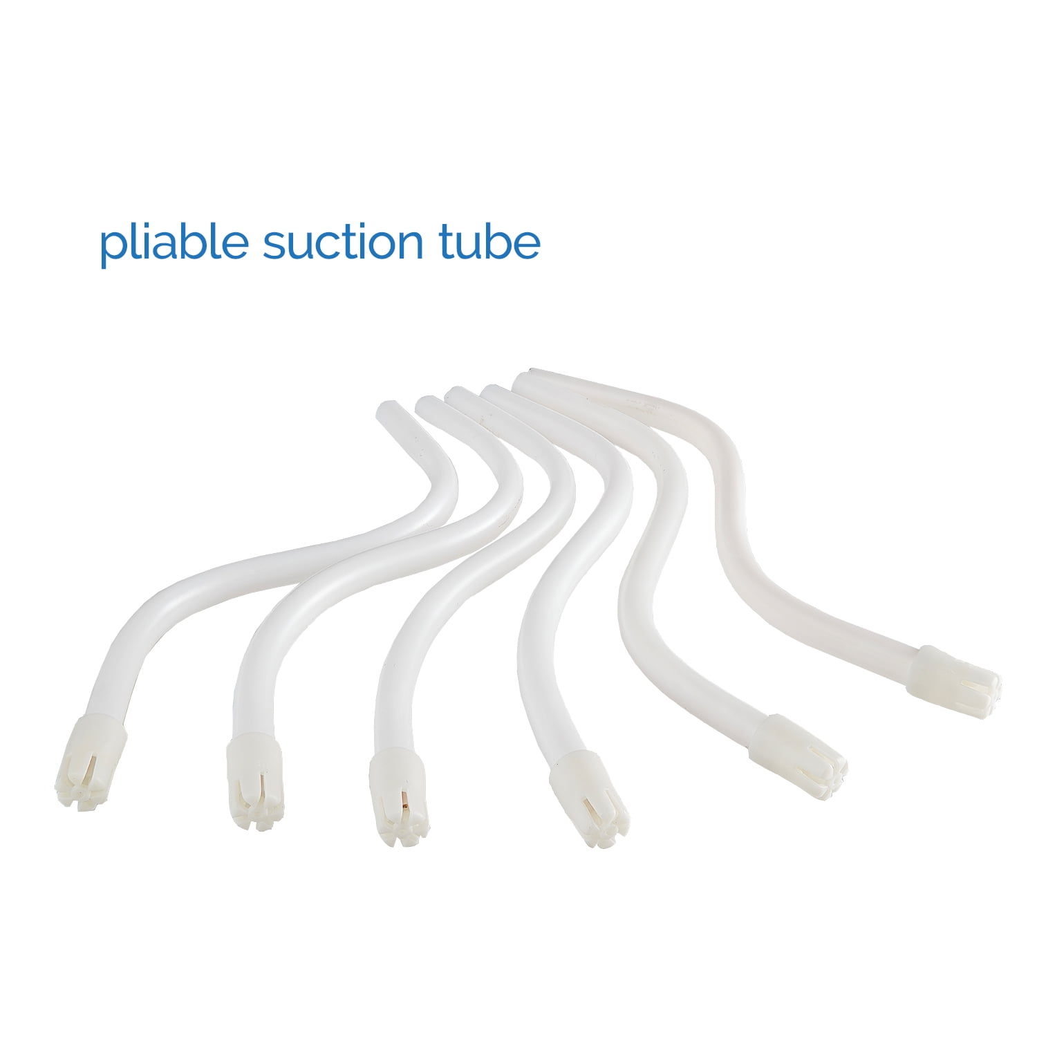 JMU Dental Disposable Saliva Ejector White Tube/White Tip 100Pcs/Bag ...