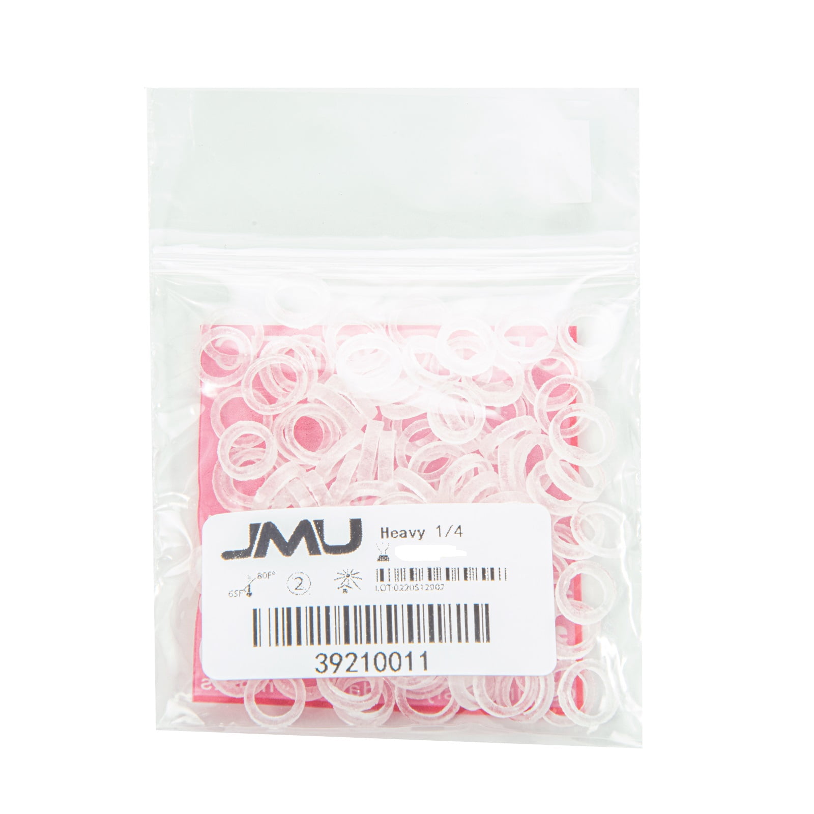 JMU Orthodontic Intra Oral Elastic Latex Free, 1/4" Heavy, Clear, 100/Bag - Walmart.com