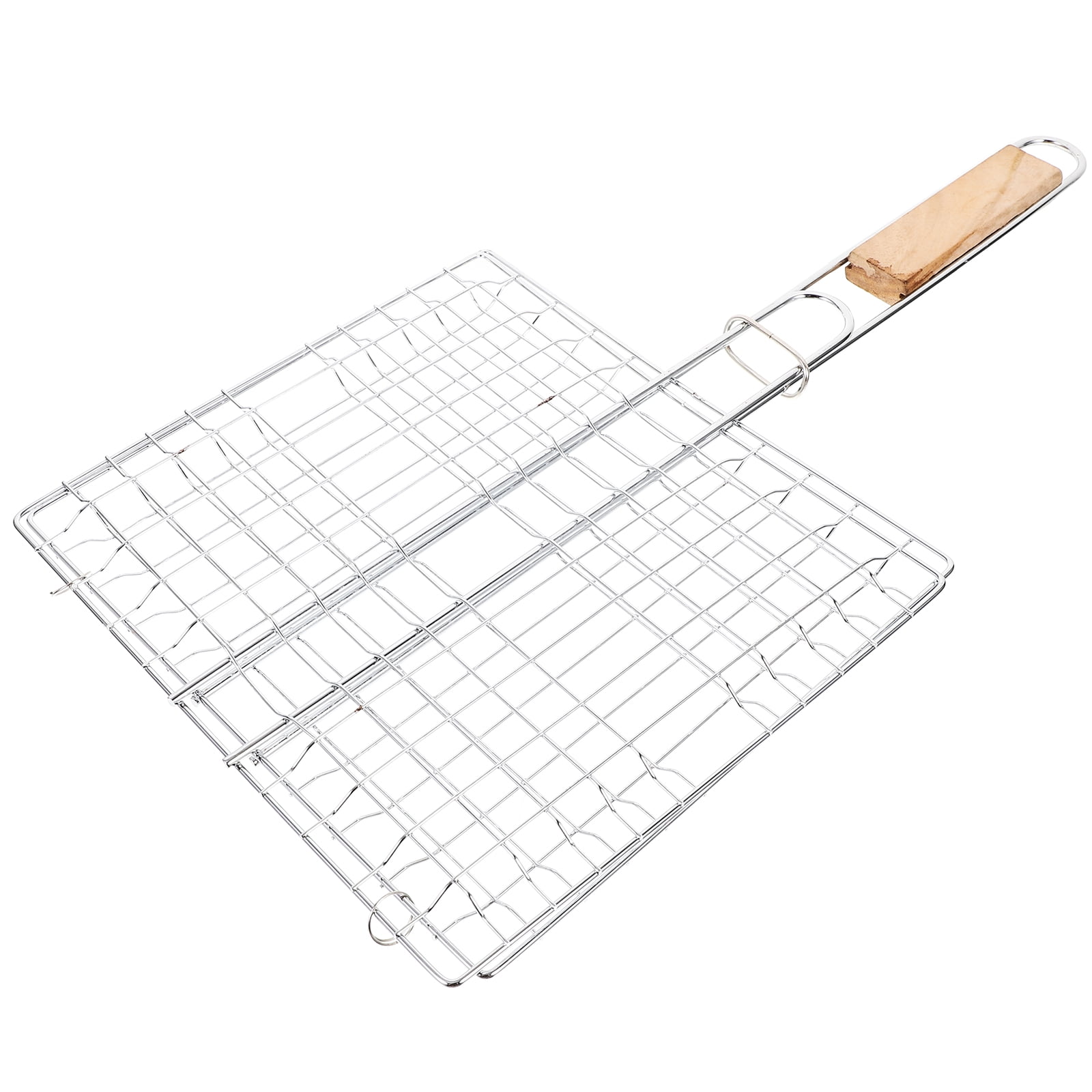 JMXIANG 1 Pc Square Stainless steel Grill Net Fish Grill Net Bread ...