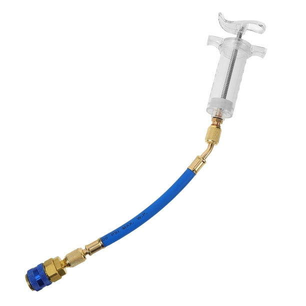 JMXIANG 1 Set Ac Oil Injector Manual Dye Injector Refrigerant Tool Oil ...