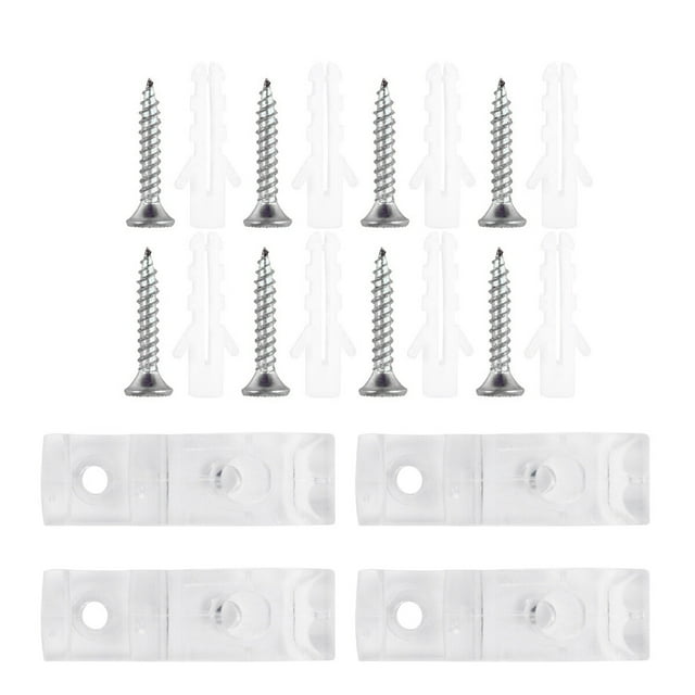 JMXIANG 1 Set Blinds Roller Curtain Plastic Clip Hook Screws for Vertical Blinds Control ...