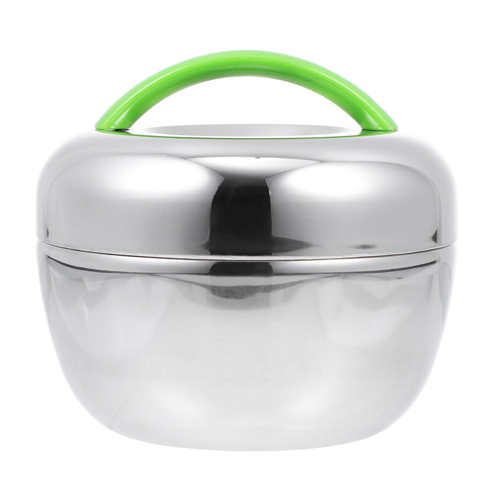 JMXIANG 1 Set of Double-layered Stainless Steel Bento Box Handhold ...