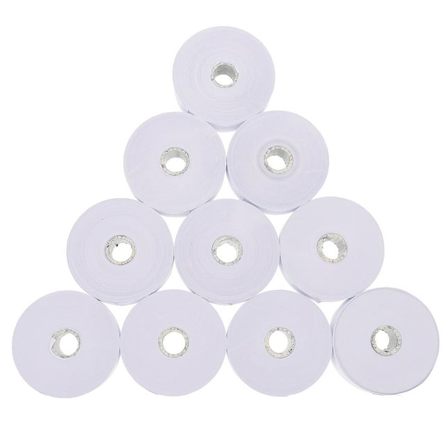 JMXIANG 10 Rolls Electromagnetic Dotting Timer Paper Physical ...