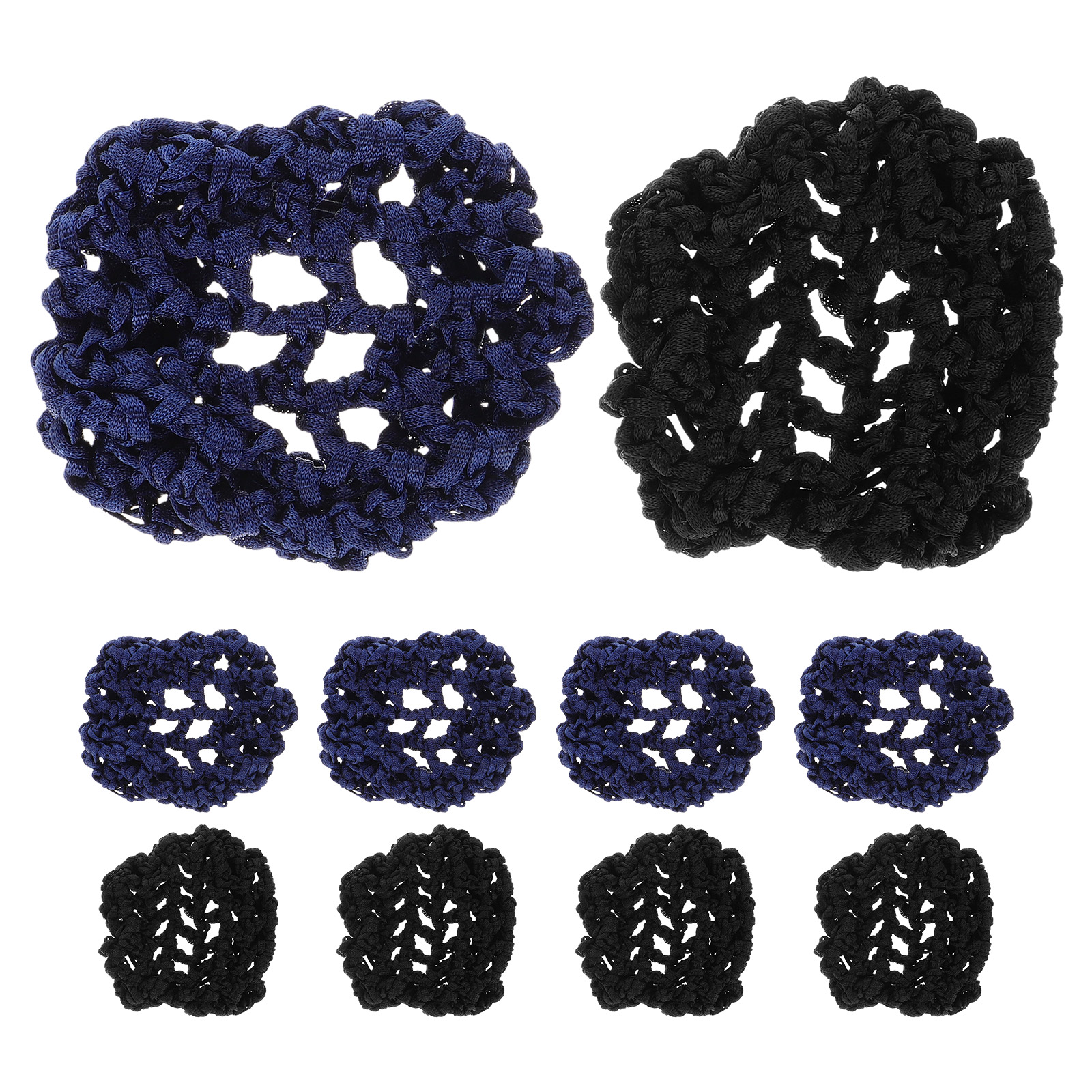 JMXIANG 10pcs Bun Net Hair Bun Cover Hairnet Women Hairnet Mesh Hairnet ...