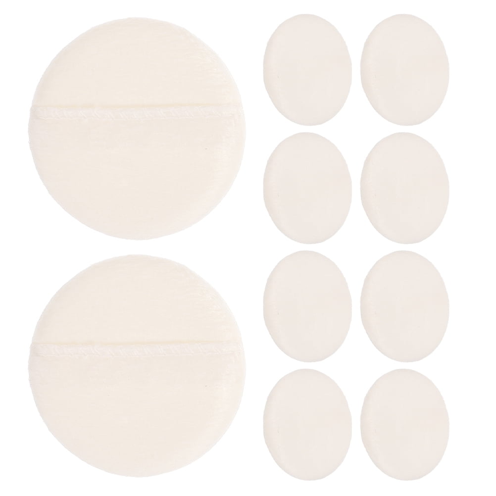 JMXIANG 15pcs Powder Puff For Body Velour Round Baby Body Powder Puffs ...