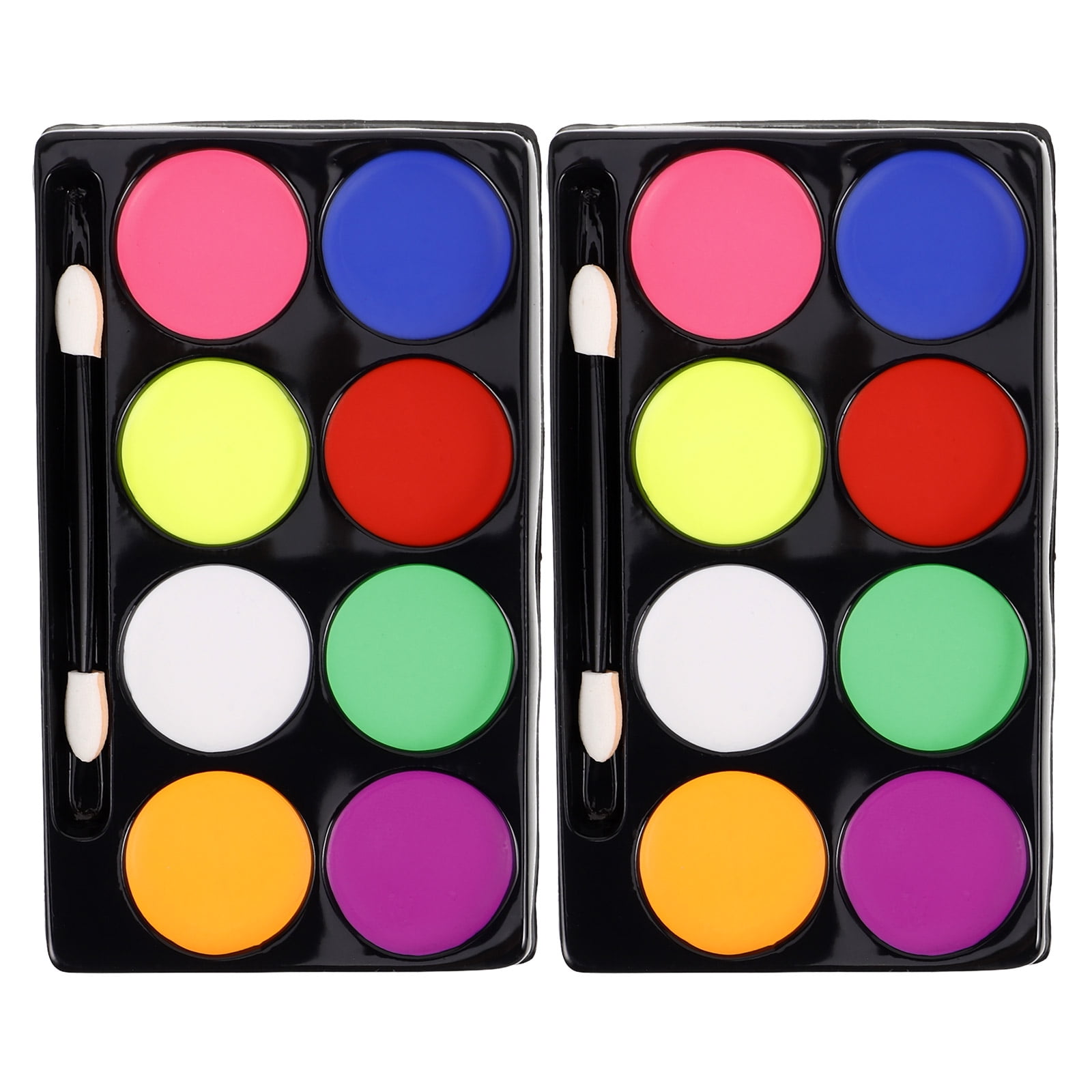 JMXIANG 2 Boxes of Multi-Color Oil-Based Paint Face Cosmetic Paint Face ...