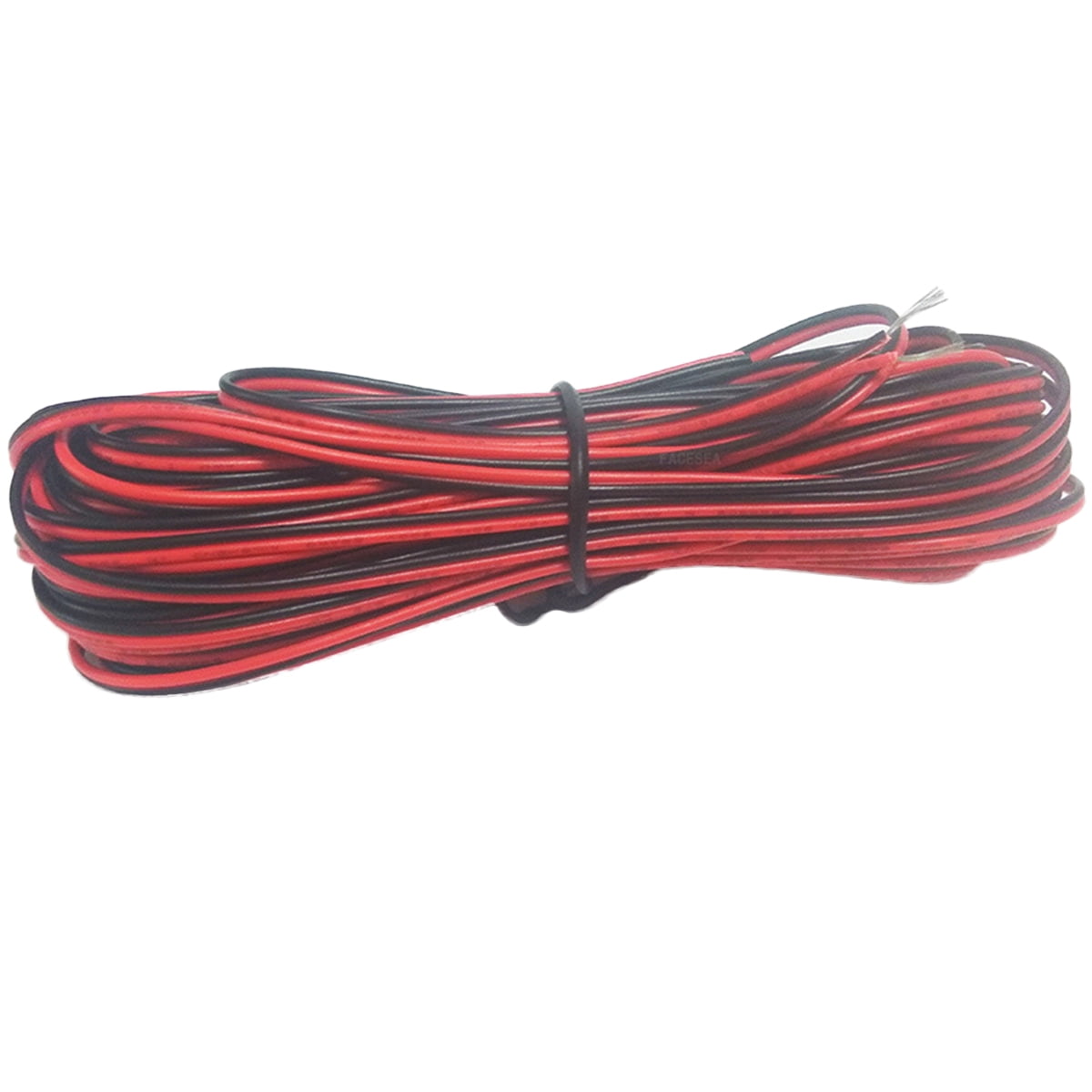 JMXIANG 2PIN Extension Cable Wire Cord Cable 20M for Led Strips Black ...