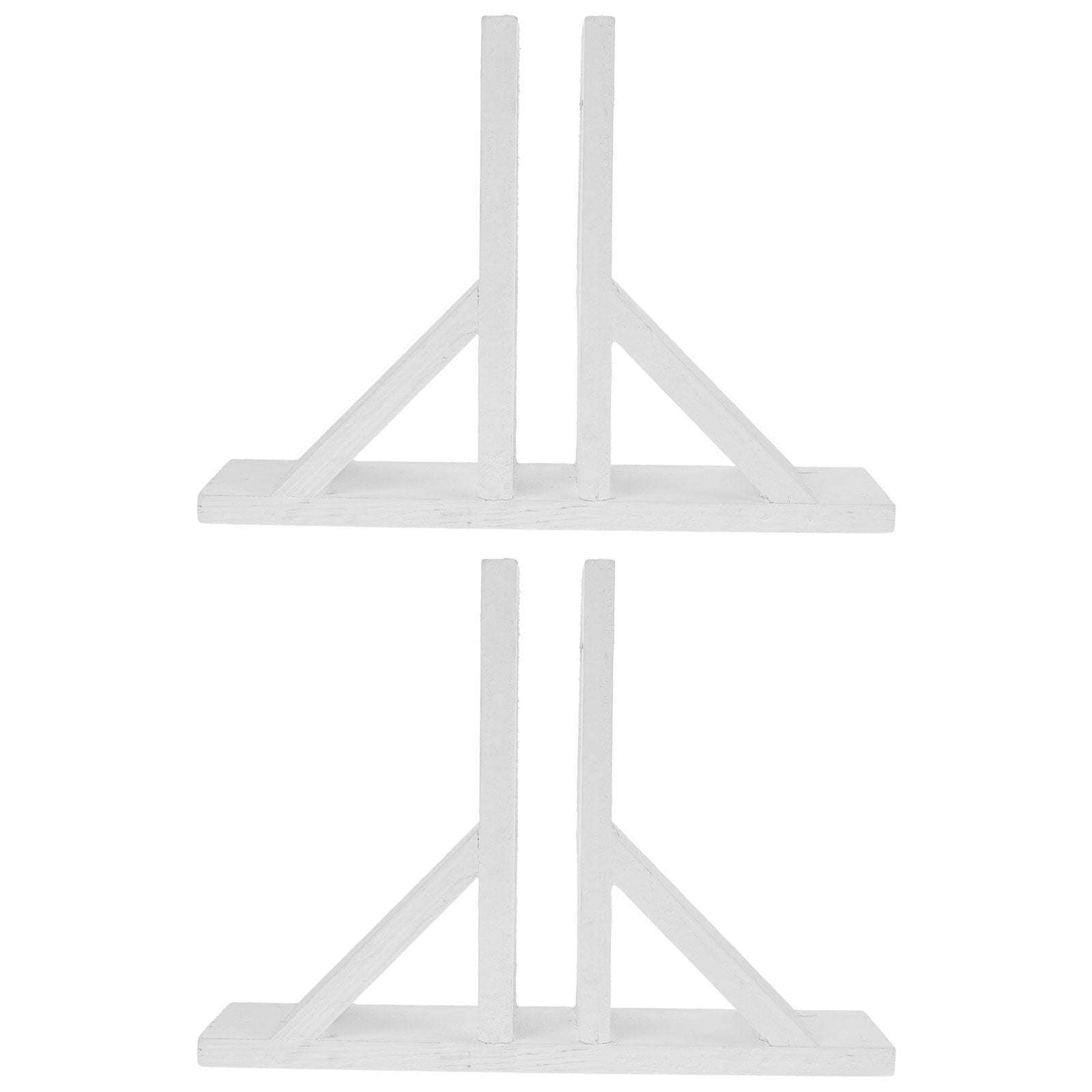 JMXIANG 2Pcs Wood Fence Post Base Anti-tipping Garden Fence Support ...