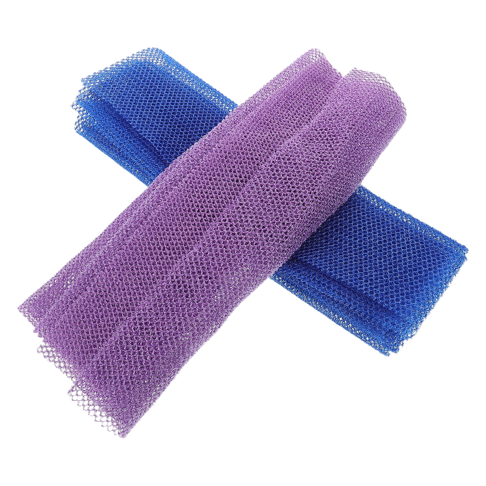 JMXIANG 2pcs African Mesh Bath Scrubber African Body Sponge Exfoliating ...