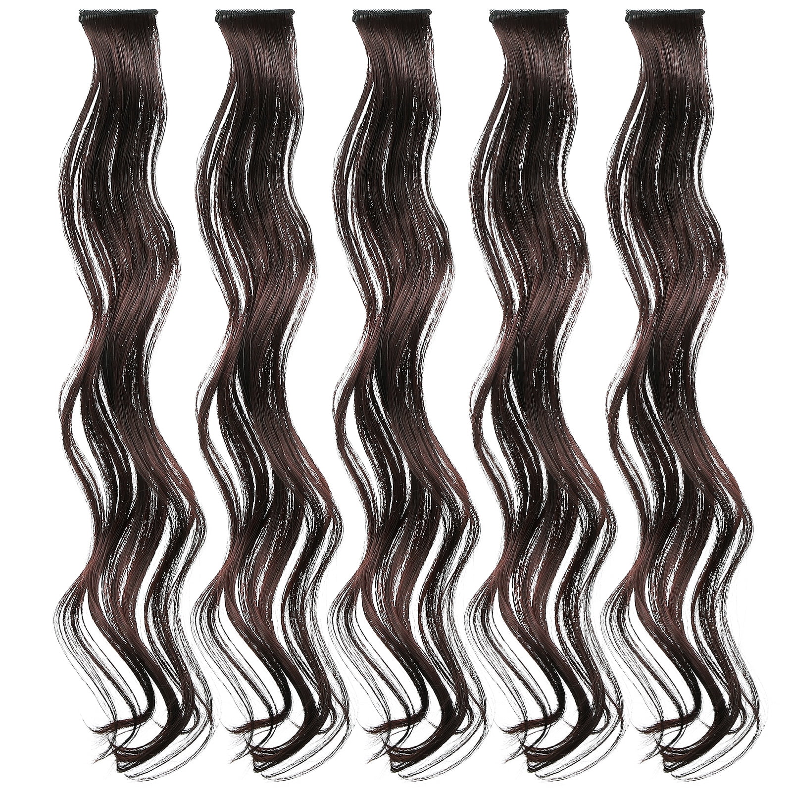 JMXIANG 5pcs Clip In Hair Extensions For Adding Volume Long Wavy Hair ...