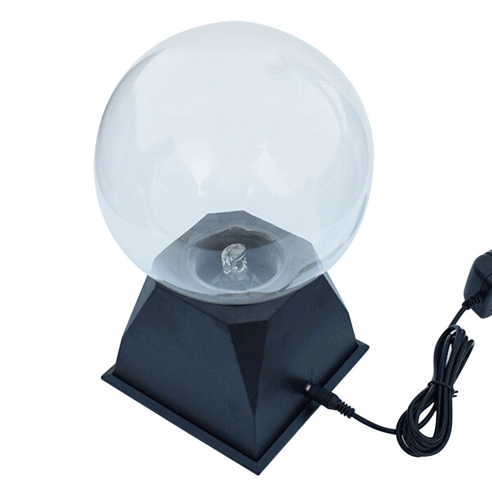 JMXIANG 6 Inch Touch Plasma Ball Lamp Light Sound Sphere Globe Novelty ...