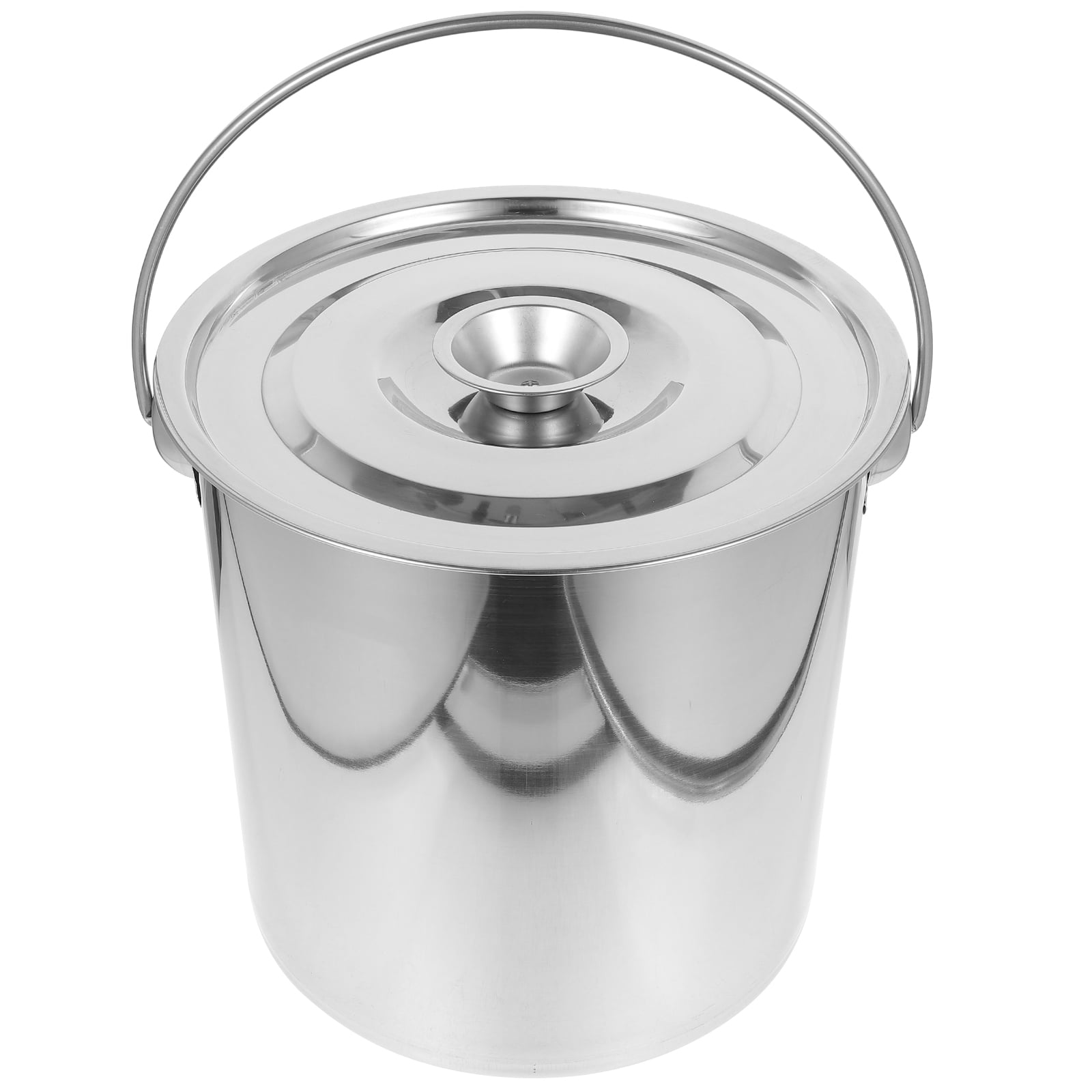 JMXIANG Ash Bucket with Lid Fireplace Metal Bucket with Lid Charcoal ...