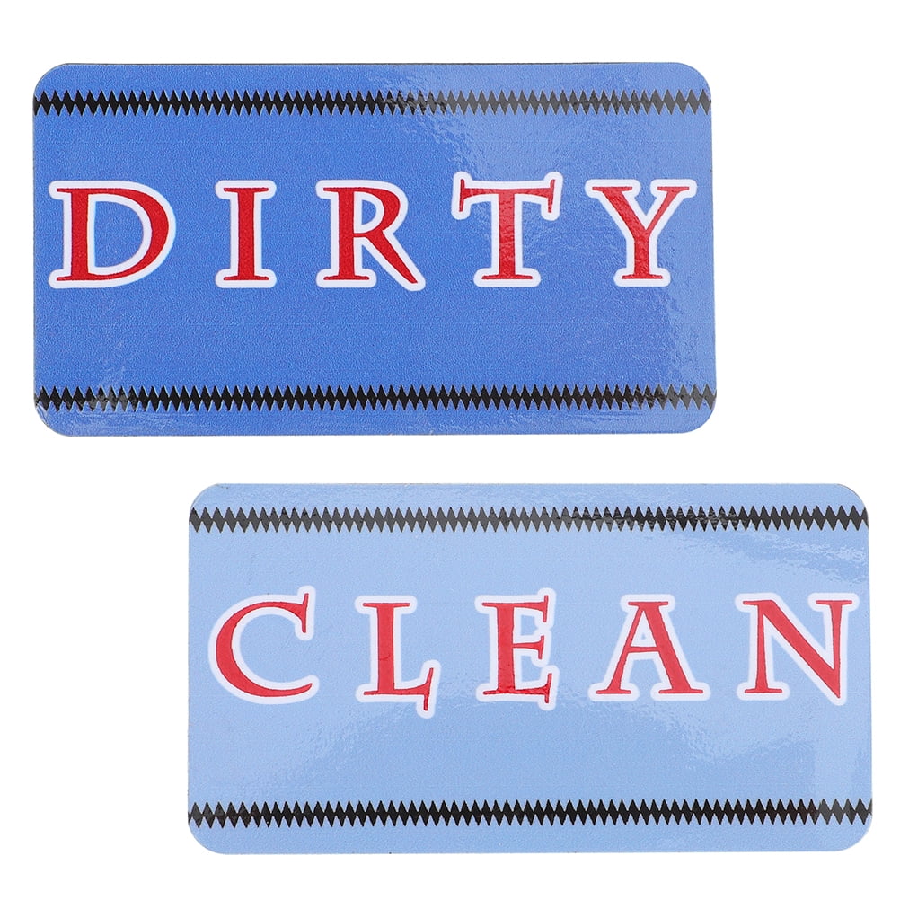 JMXIANG Dishwasher Magnet Clean Dirty Sign Washing Machine Reminder ...
