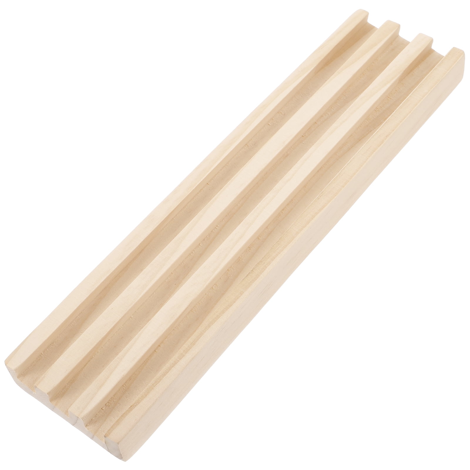 JMXIANG Domino Holder Wooden Domino Rack Domino Tiles Tray Domino Game ...