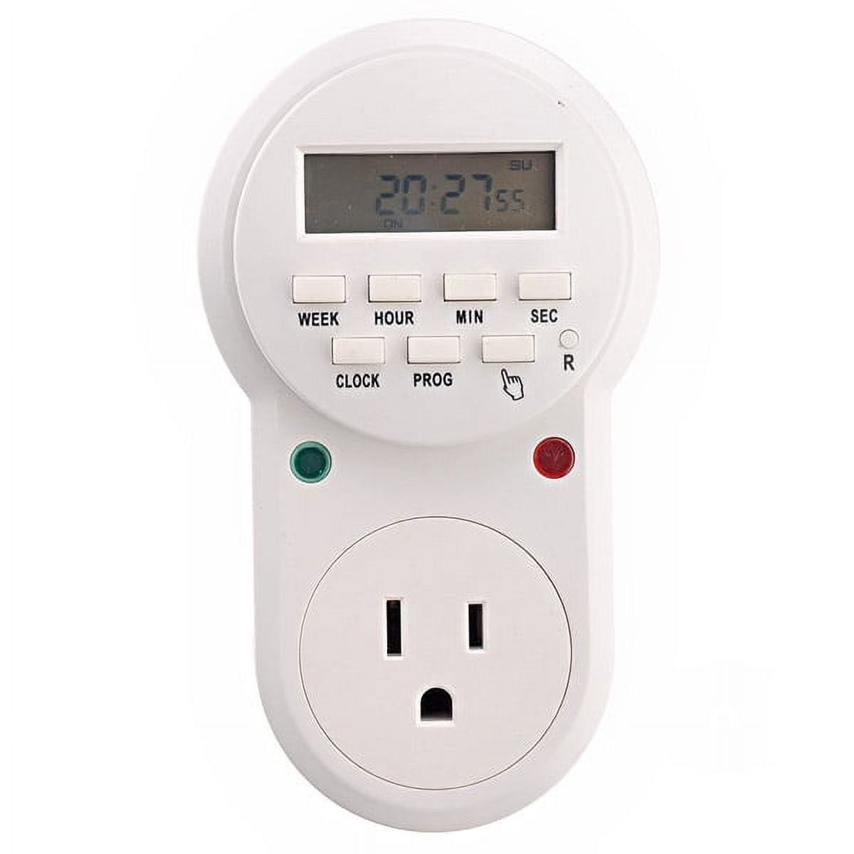 JMXIANG -63A USA Series Electronic Programmable Timer Switch Weekly ...