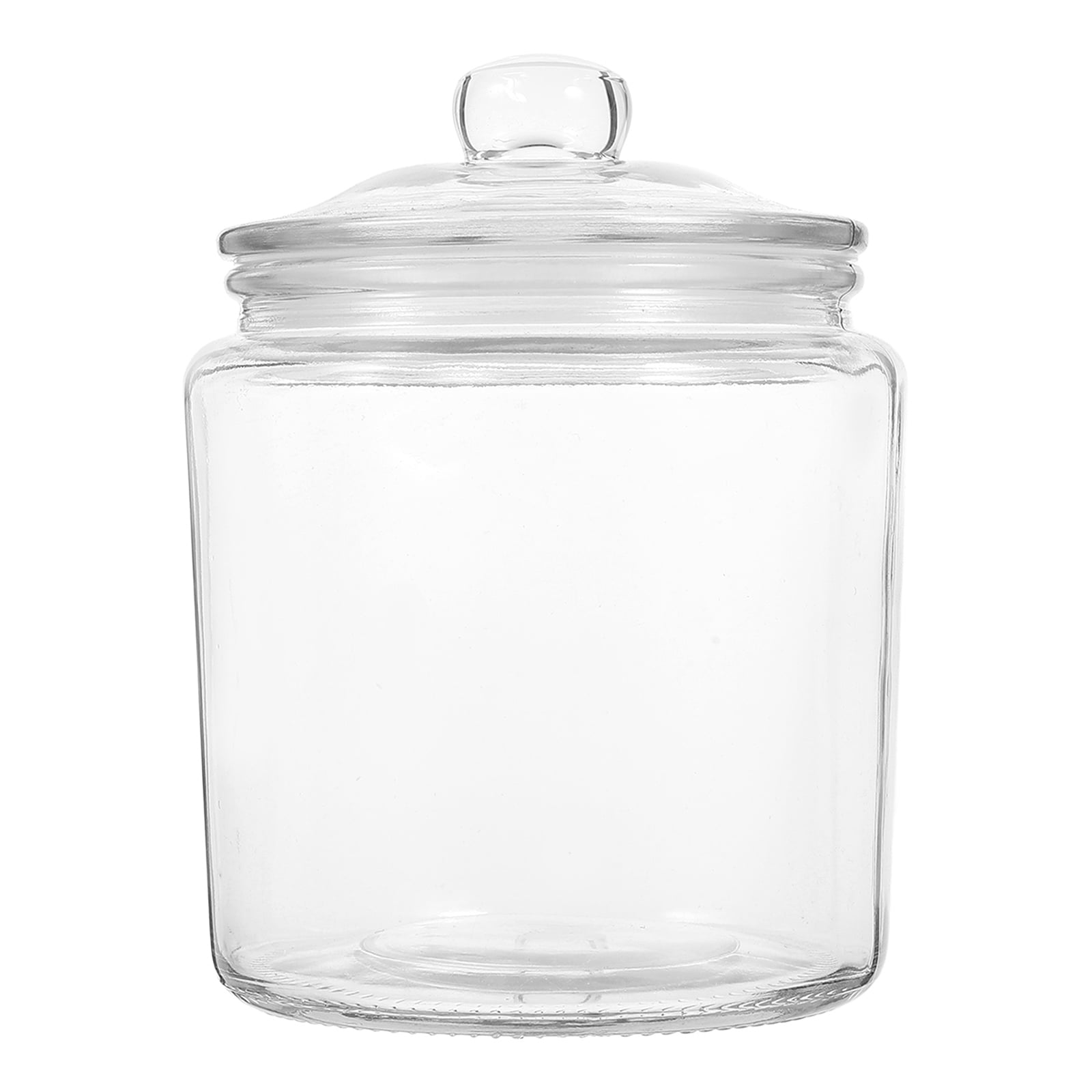 JMXIANG Glass Clear Sealing Jar Transparent Pickle Jar Fermentation ...