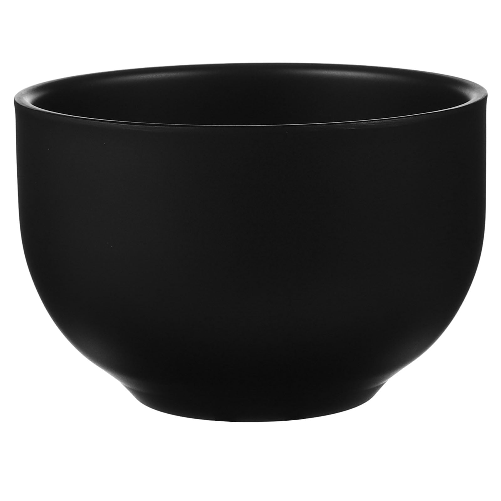 JMXIANG Shaving Soap Bowl Shaving Bowl Black Stainless Steel Shaving ...