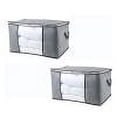 JMYHOAM 90L Large Storage Bags Clothes Storage Gadget Foldable Closet ...