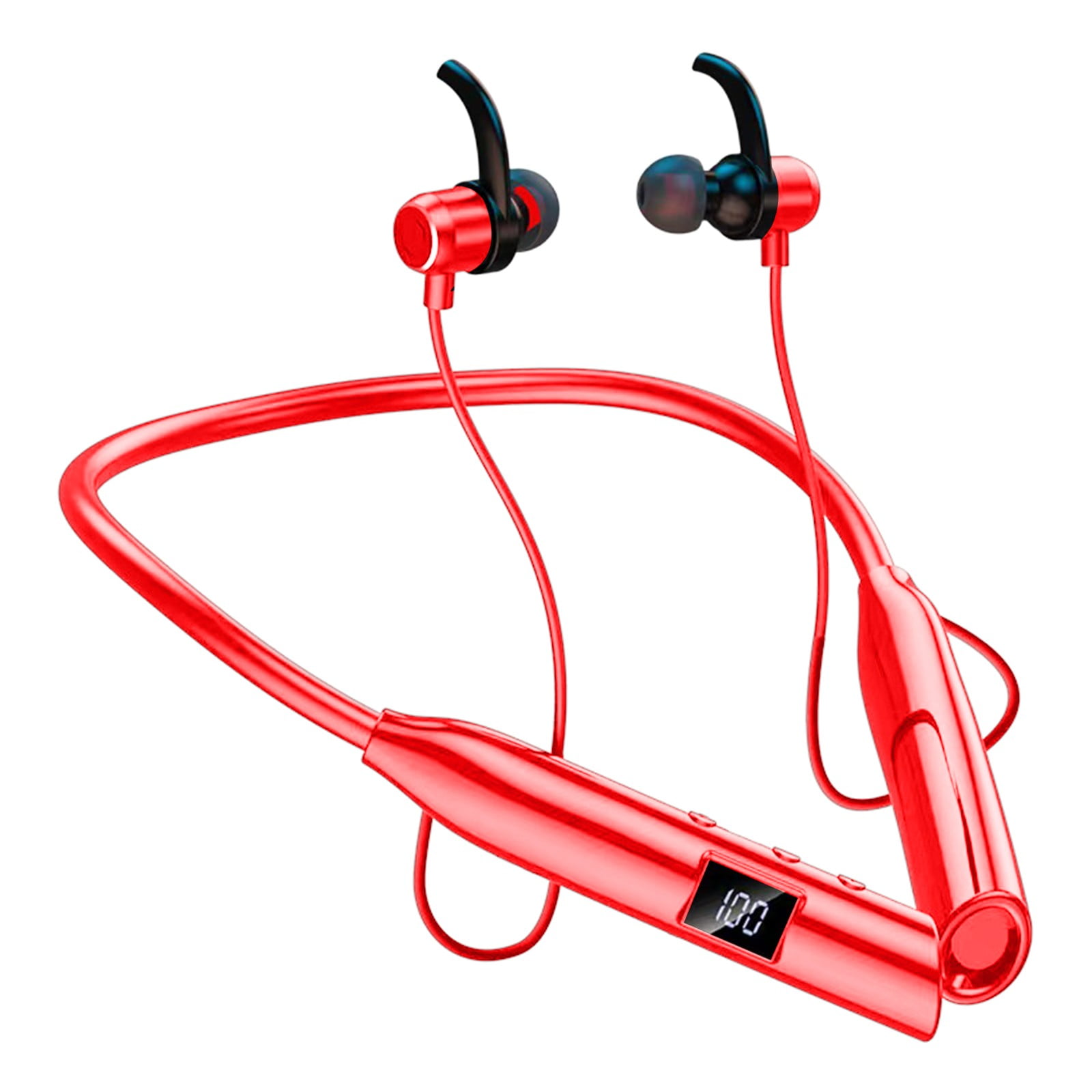 JMYHOAM Bluetooth Headphones with Flashlight Wireless Neck Hanging ...