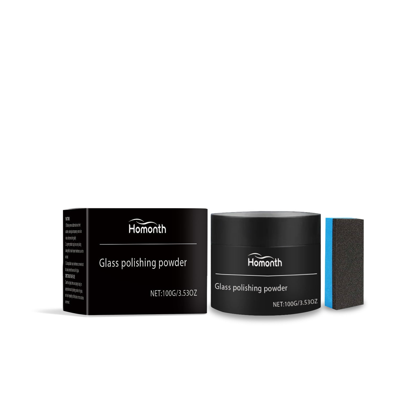 JMYHOAM Clean Gadgets Car Glass Polishing Powder Cleaning Stain Removal ...