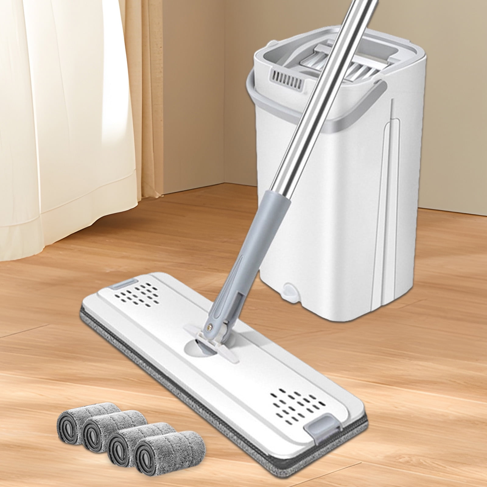 JMYHOAM Cleaning Rags New Scratch Mop Family Set Hands- Mop Affordable ...