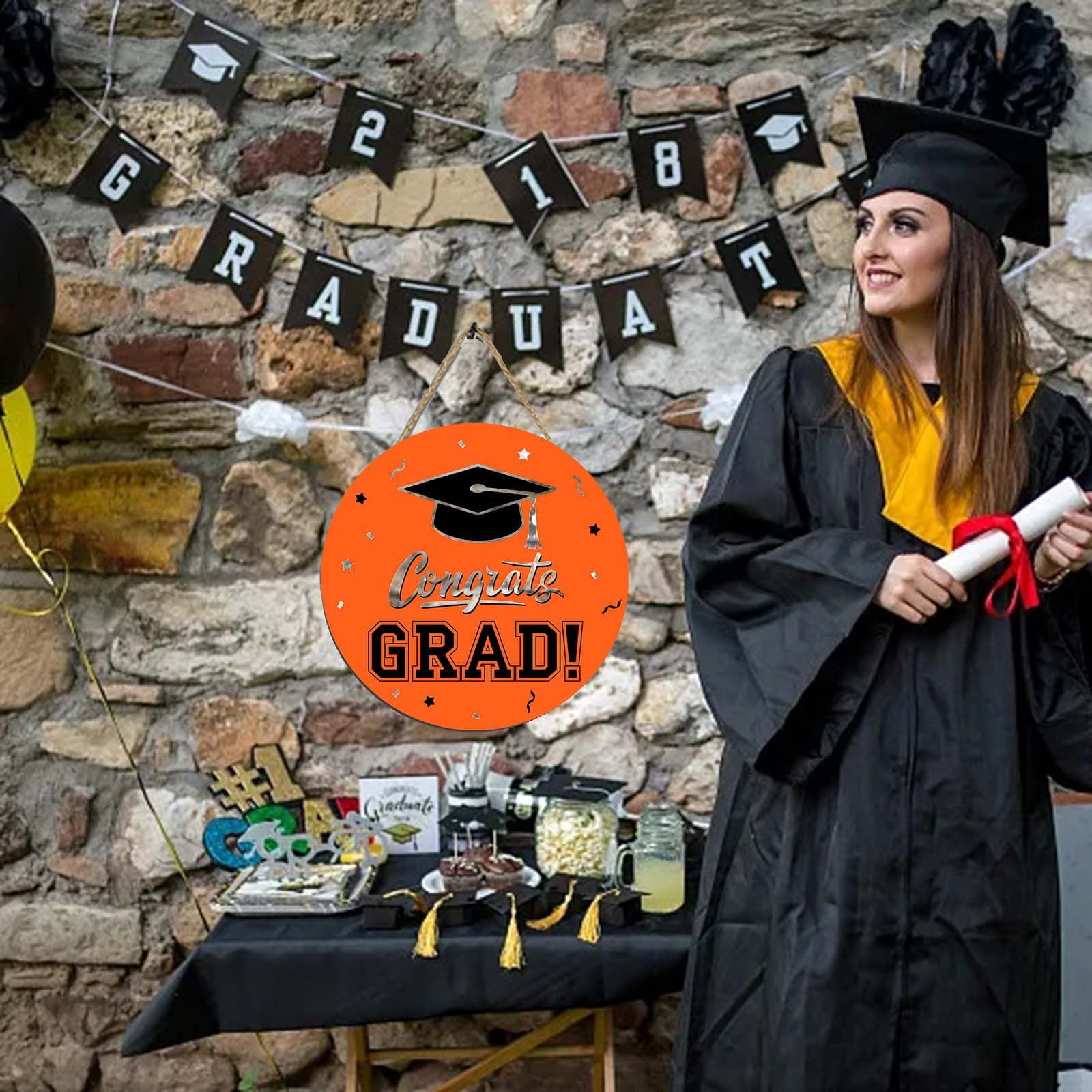 JMYHOAM College Graduation Gifts Wooden Graduation Party Decoration ...