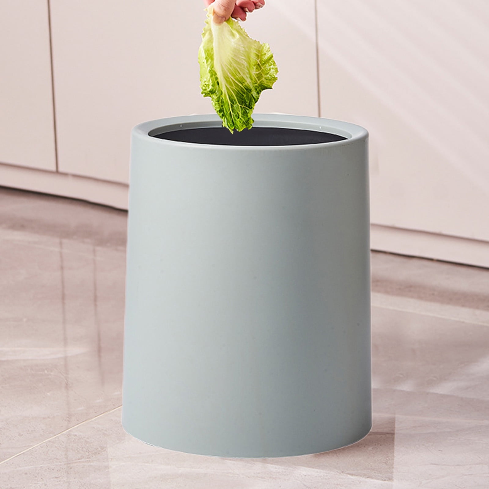 JMYHOAM Double-Layer Large Capacity Trash Can for Home Use - Ideal for ...