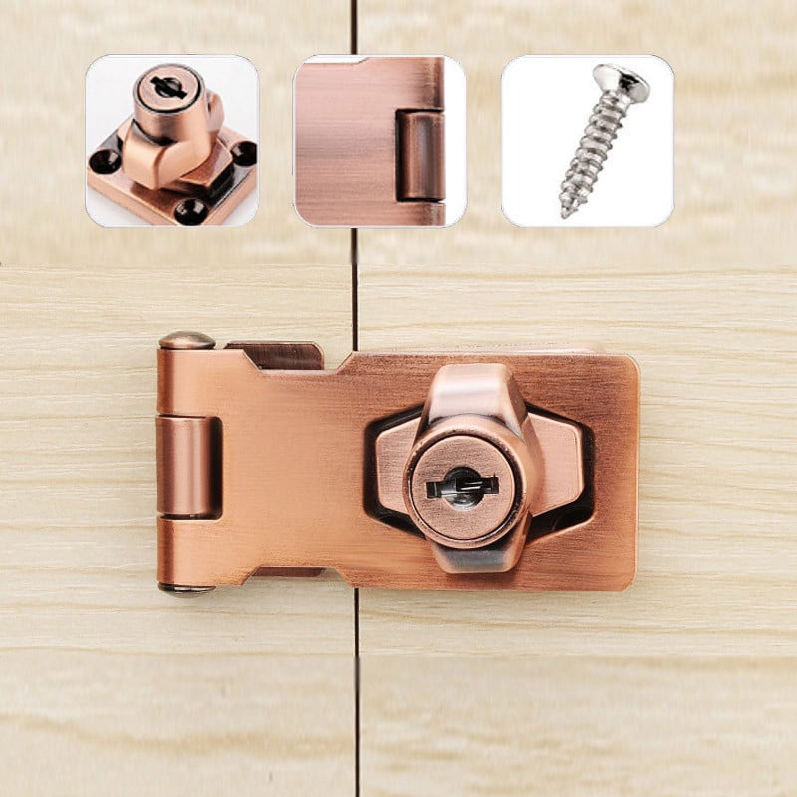 JMYHOAM Home Gadgets Punch with Lock Drawer Locks, Convenient Home Lock ...